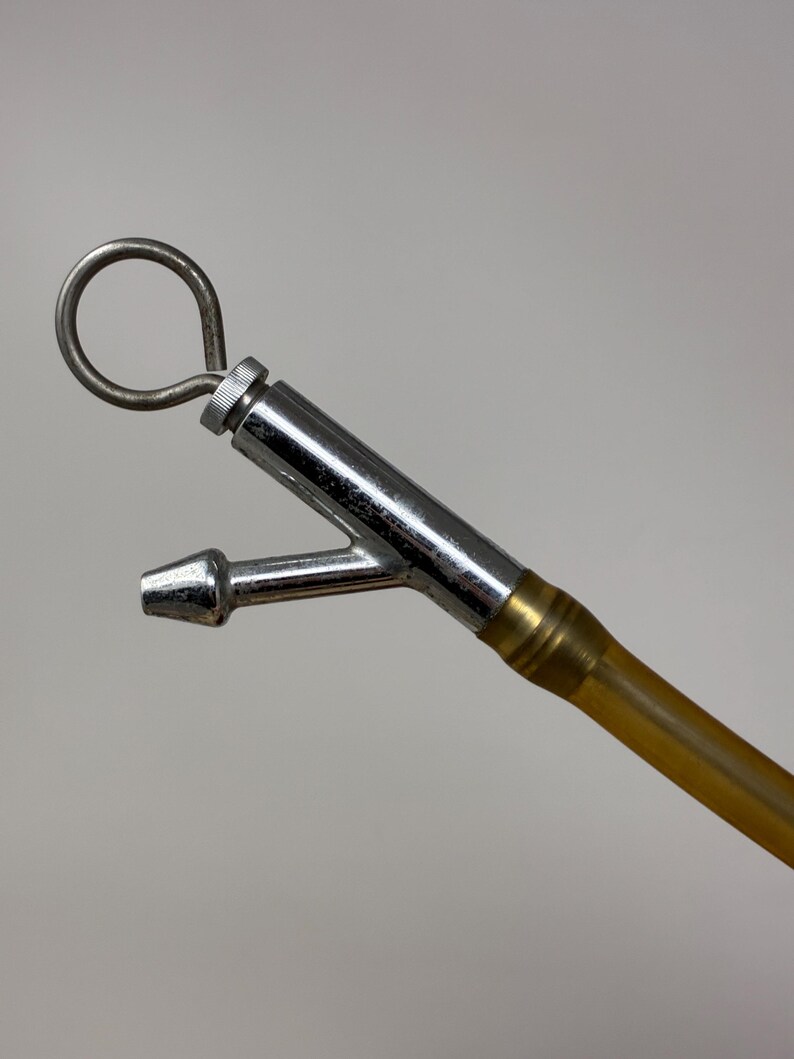 XXL Trocar Arterial Drain Tube Vintage Embalming Mortician Tool Trochar ...