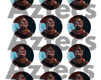 Art the Clown Edible Cake Toppers - Terrifier Birthday Party ...