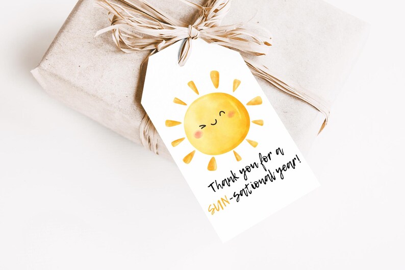 Teacher Appreciation Gift Tags | Printable Thank You Tags | End of ...