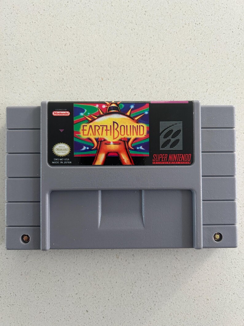 Earthbound - Super Nintendo SNES - Video Game - Etsy