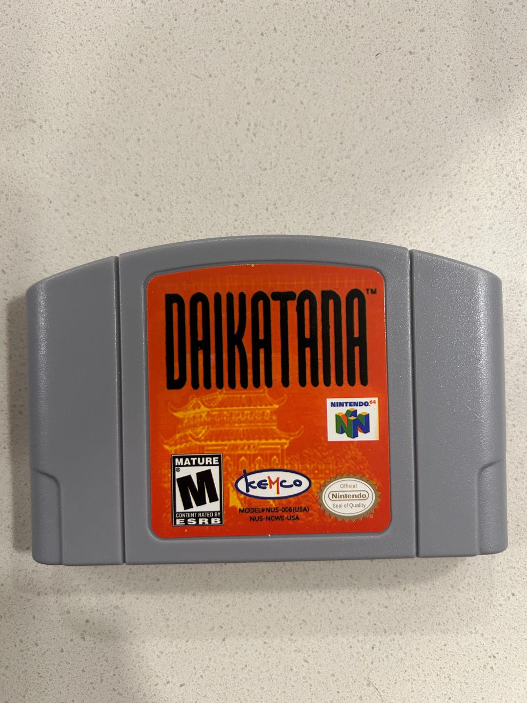 Daikatana - Nintendo 64 N64 - Video Game - Etsy