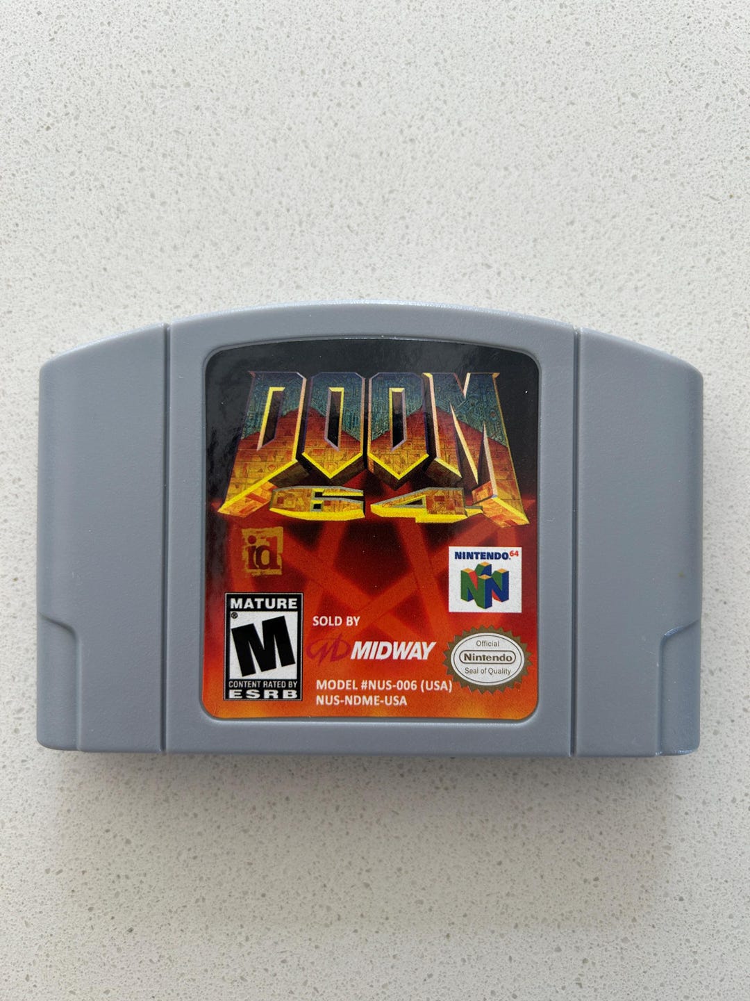 DOOM 64 - Nintendo 64 N64 - Video Game - Etsy