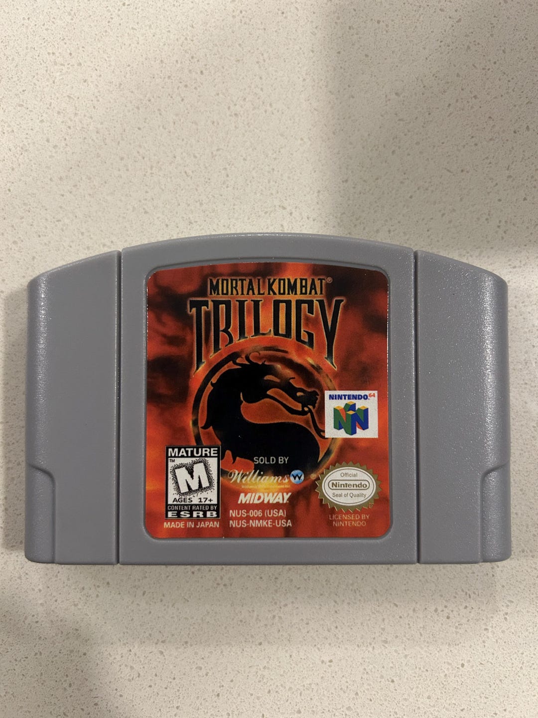 Mortal Kombat Trilogy - Nintendo 64 N64 - Video Game - Etsy