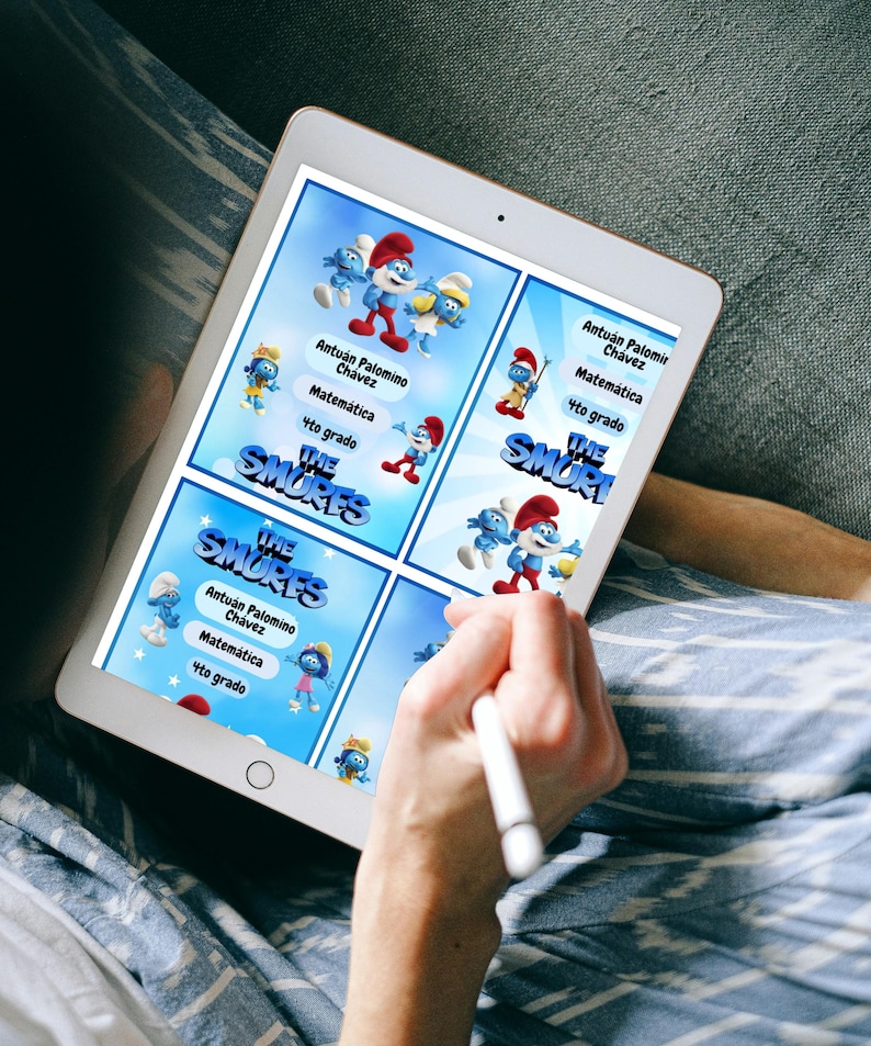 The Smurfs Etiquetas Escolares, Smurfs Stickers Escolares, Smurfs ...