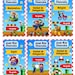 MARIO BROSS Etiquetas, Stickers Escolares Imprimibles, Digital ...