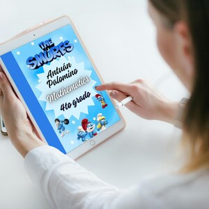 The Smurfs Etiquetas Escolares, Smurfs Stickers Escolares, Smurfs ...