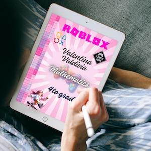 Girls Roblox Etiquetas Escolares, Girls Roblox Stickers Escolares Girls ...