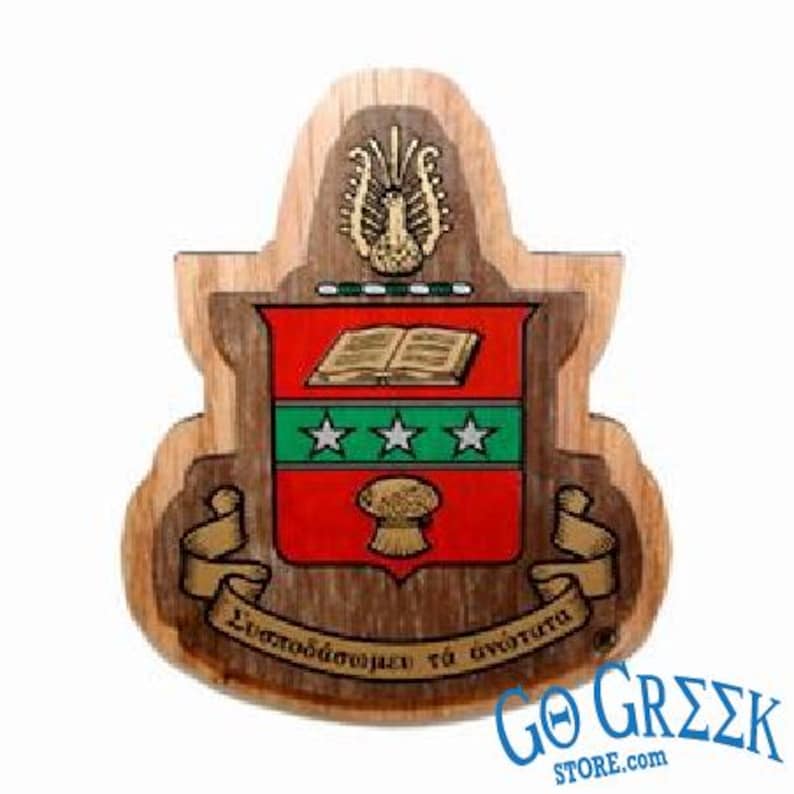 Sorority Wooden Crest: Greek Letter Paddle Accessory - Etsy