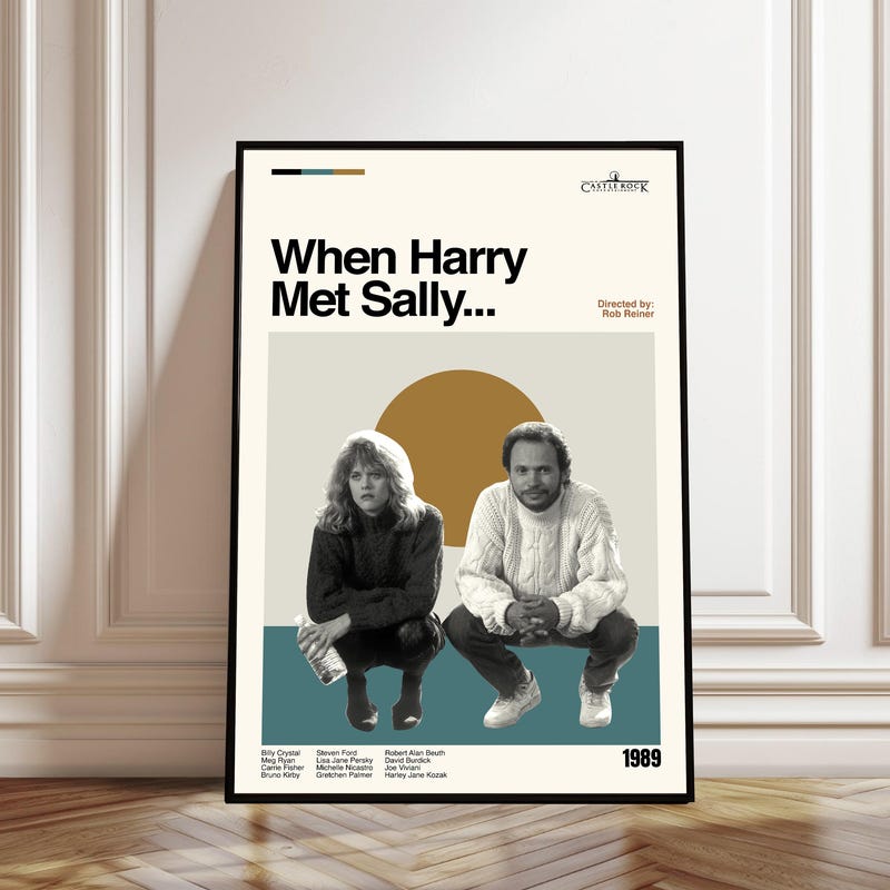 When Harry Met Sally Poster - Etsy