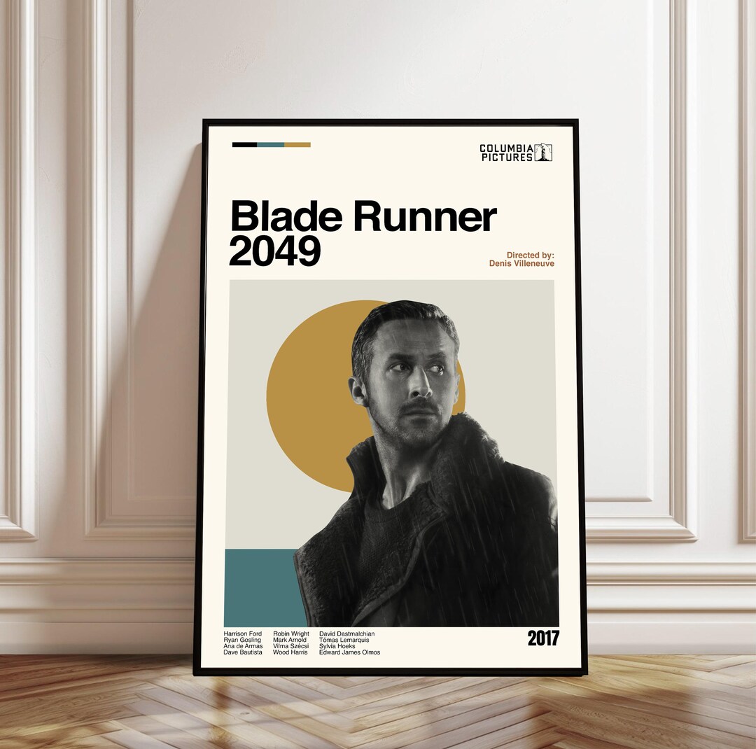 Blade Runner 2049 Poster – Minimalist Movie Art Print - Etsy