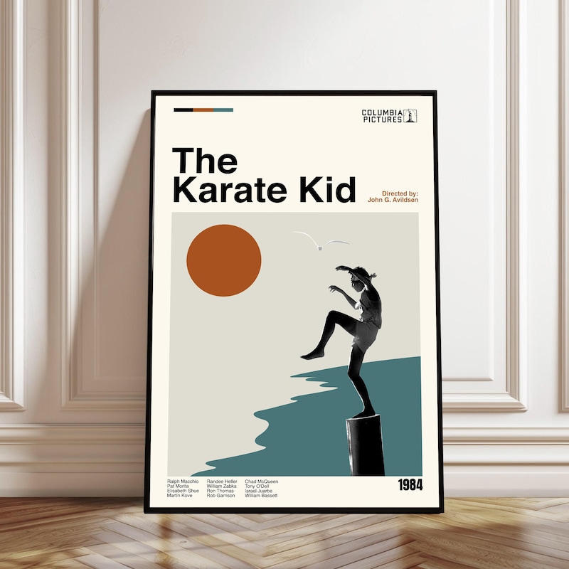 Karate Poster Decor - Etsy
