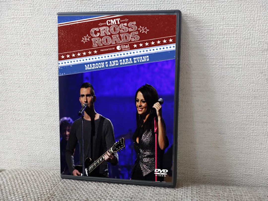 MAROON 5 and Sara Evans CMT Crossroads 2008 Dvd - Etsy