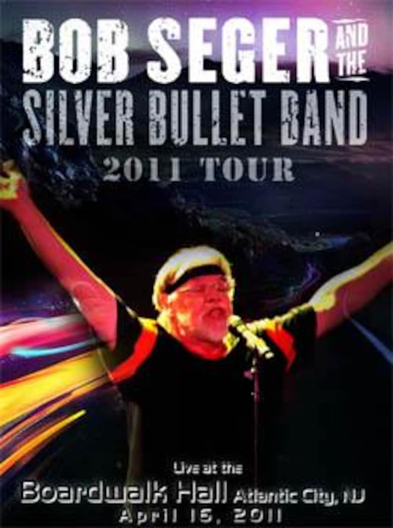 BOB SEGER Live in Atlantic City, NJ 04.16.2011 Dvd - Etsy