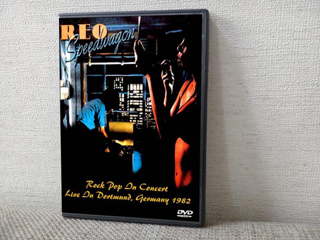 REO SPEEDWAGON Rock Pop in Concert Live in Dortmund 1982 Dvd - Etsy