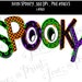 Hocus Pocus Doodle Letters Hand Written Halloween Clipart Halloween ...