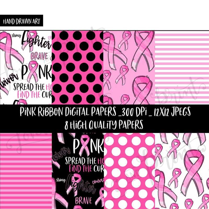 Breast Cancer Awareness Backdrop - Etsy