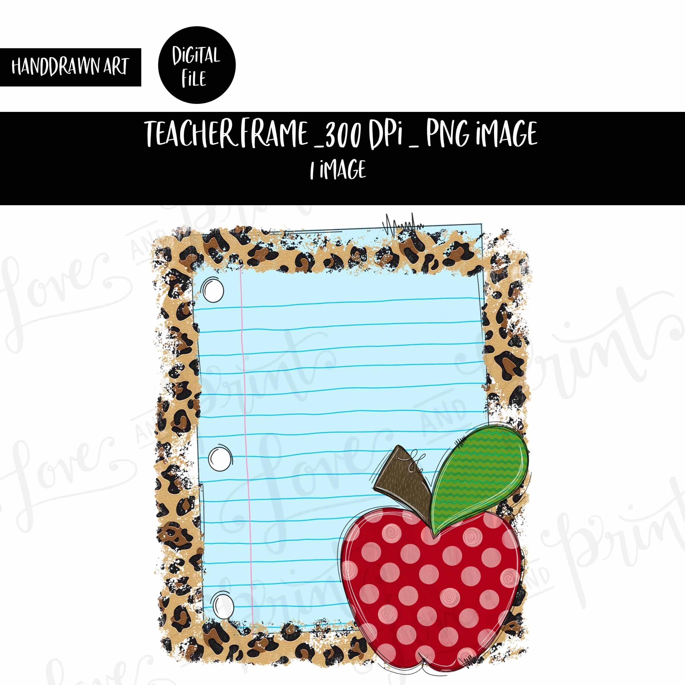 Teacher Frames Clipart