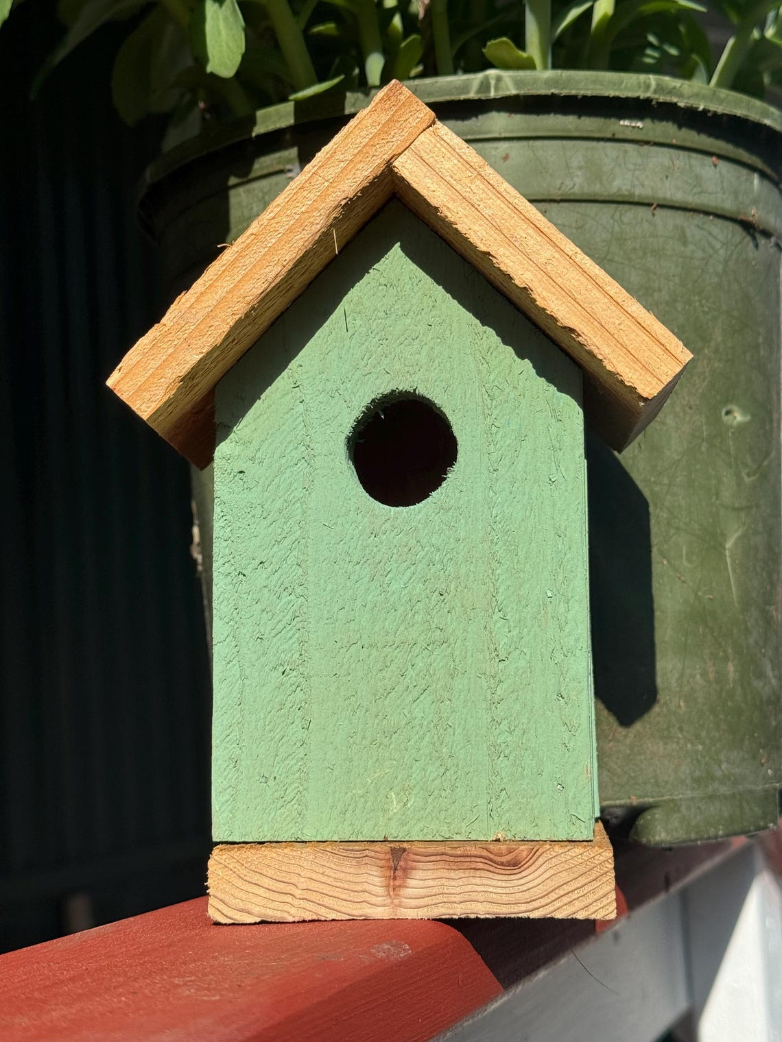 Handmade Birdhouse, Rustic Birdhouse, Garden Birdhouse, Outdoor ...