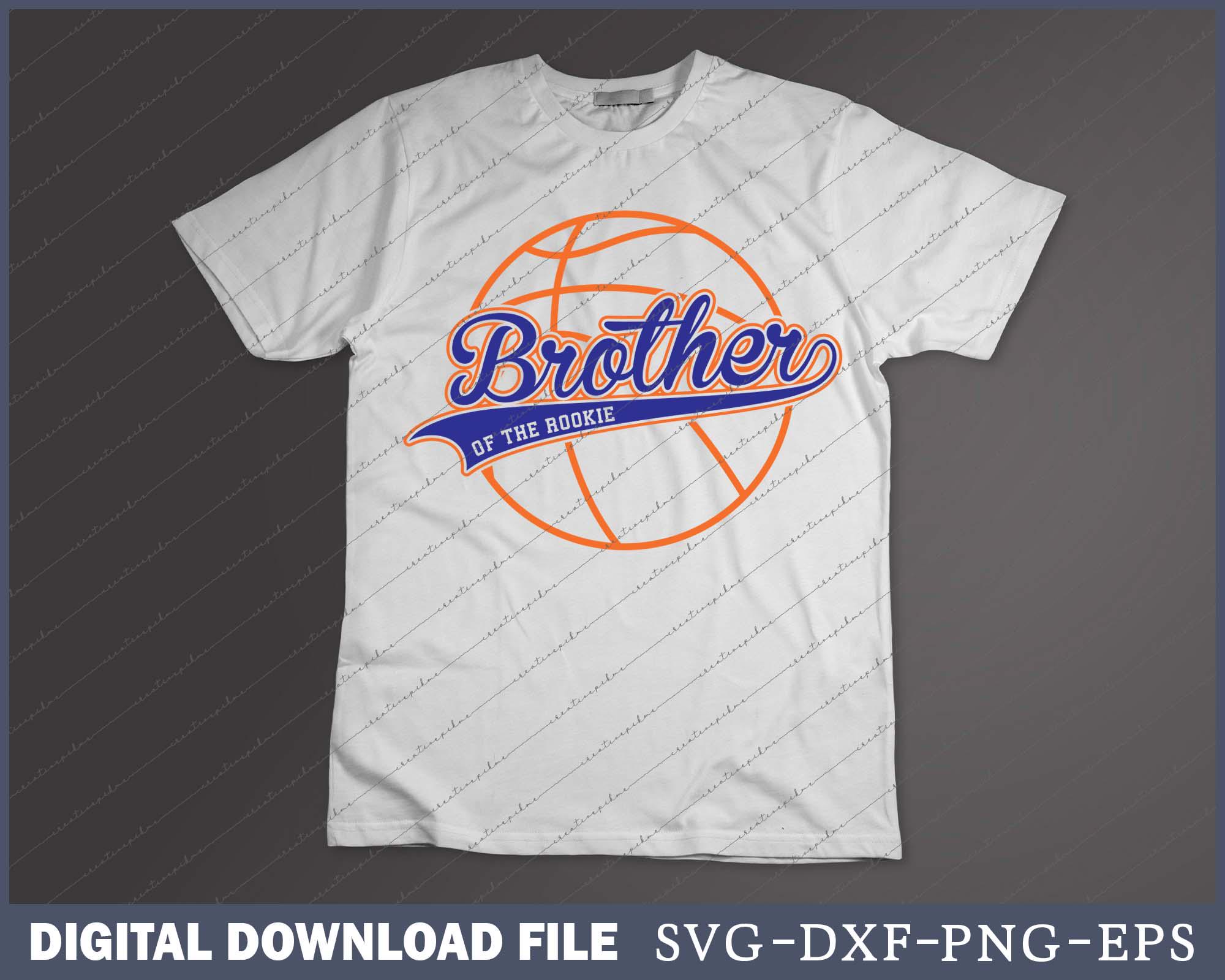 Basketball Family Birthday SVG Bundle, Custom Basketball Rookie of the ...