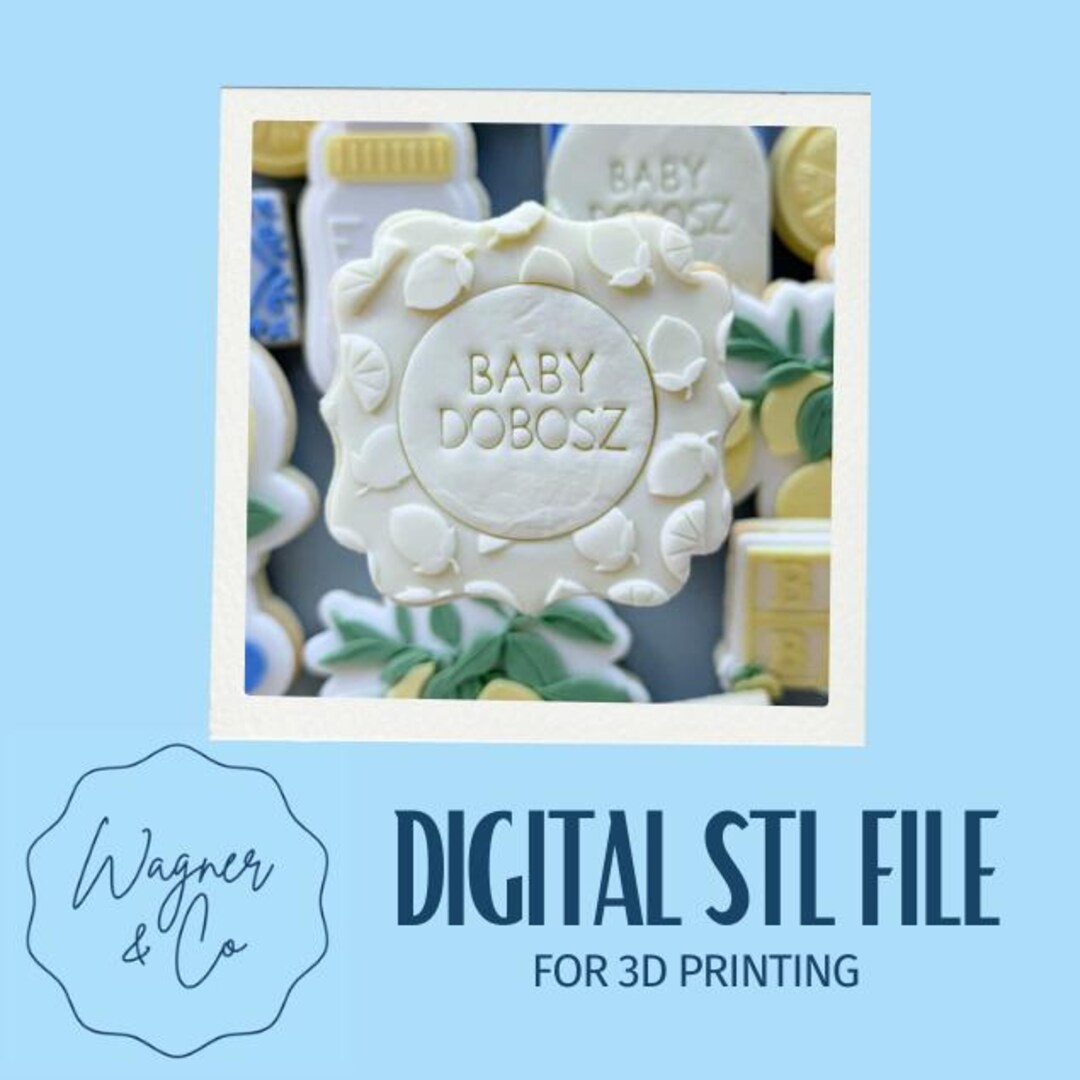 Lemon Pattern Plate - Digital STL File - Etsy