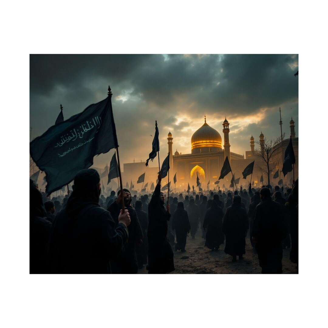 Karbala Poster | Islamic Wall Art Print | Imam Hussain Shrine | Shia ...