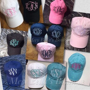 Personalized Hat,monogrammed Cap Hat,summer Hats,monogram Hat ...