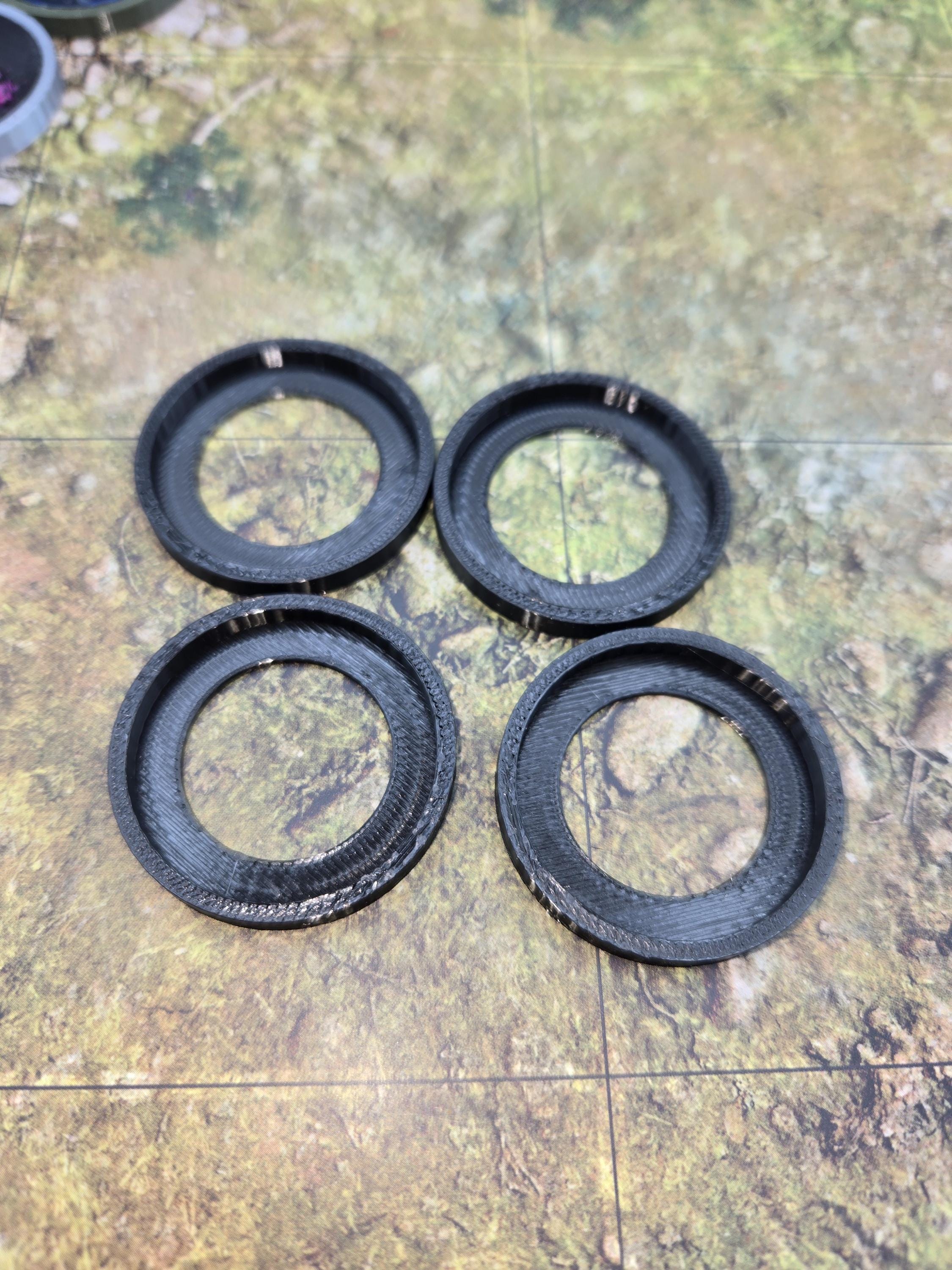 4 Team Base Identifier Marker Color Rings for Halo Flashpoint - Etsy