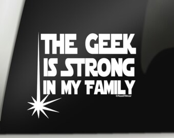 Geek Car Decal | Etsy