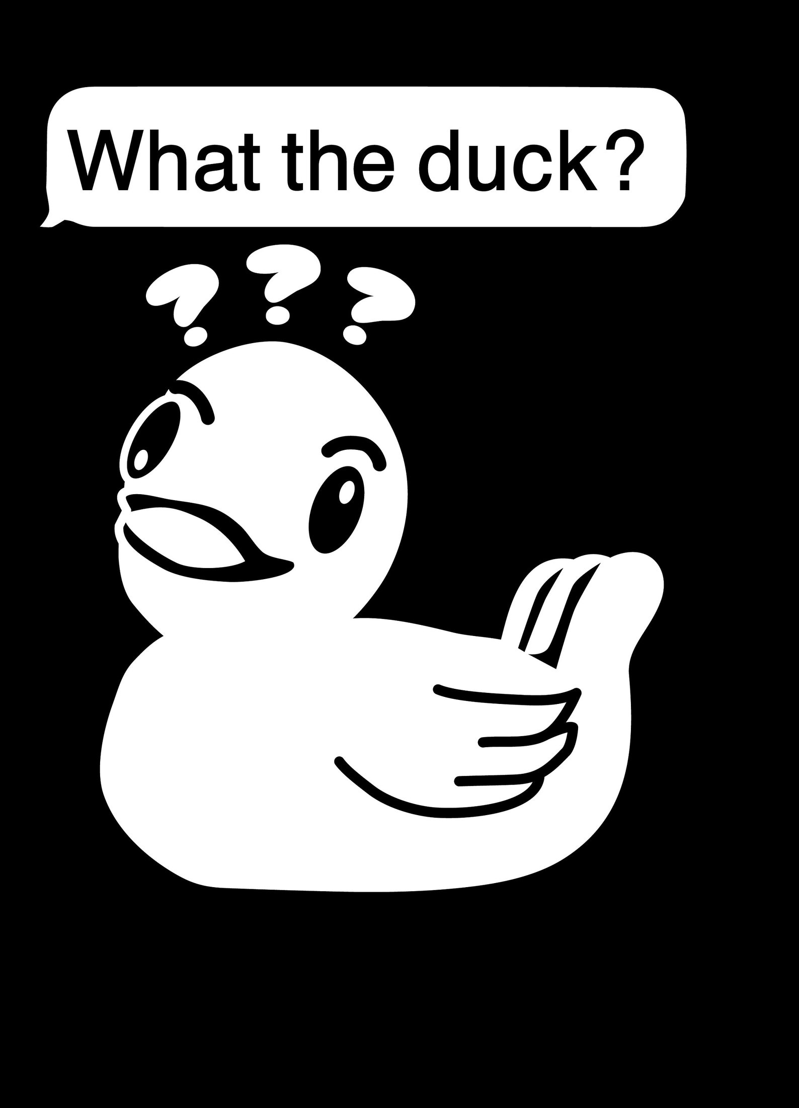 Autocorrect Rubber Ducky Meme Geek Car Decal What the Duck - Etsy