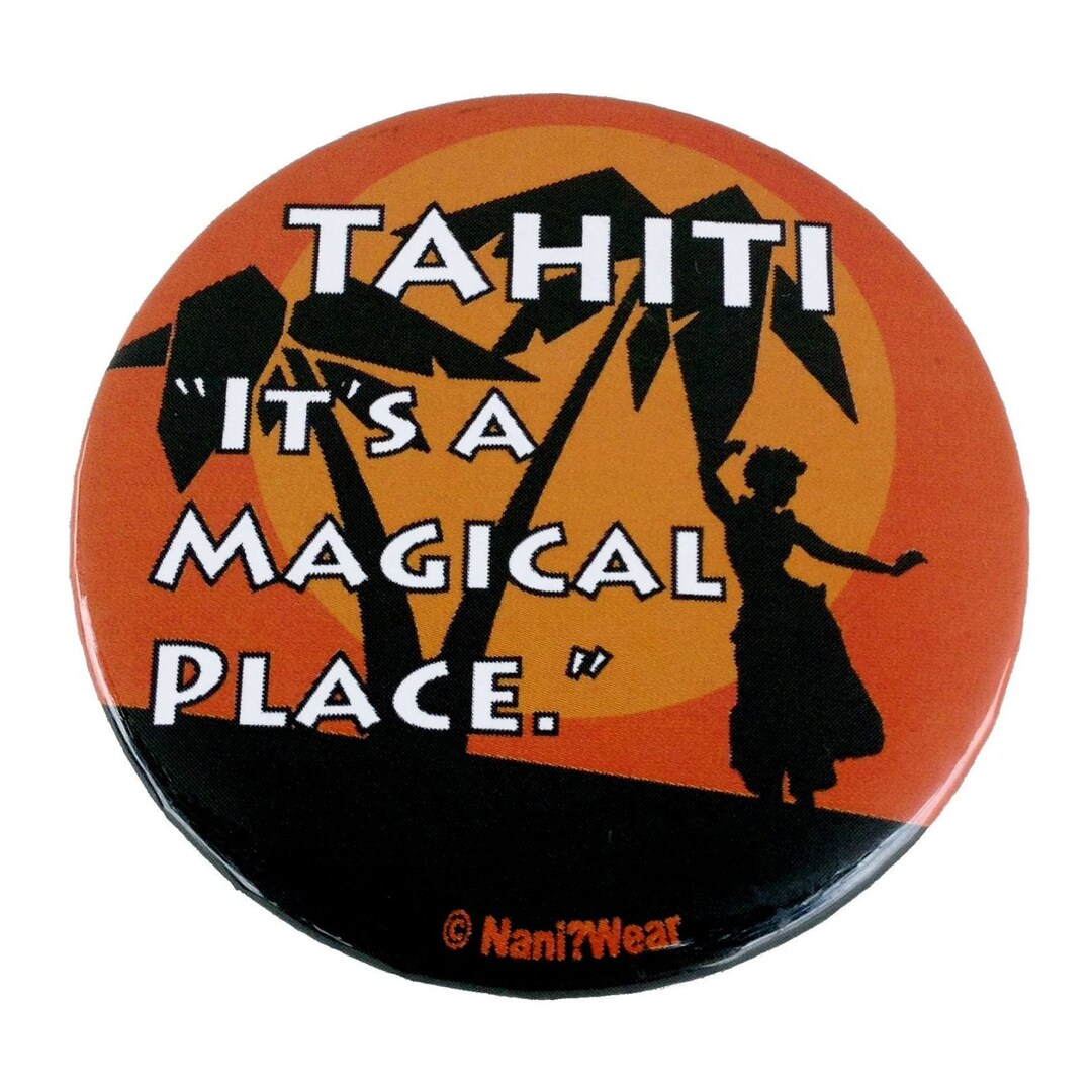Shield Phil Coulson 2.25 Inch Button Tahiti, It's a Magical Place - Etsy