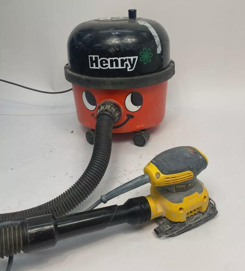 Adaptor for Dewalt DWE6411 1/4 Sheet Orbital Sander to Henry Hoover ...