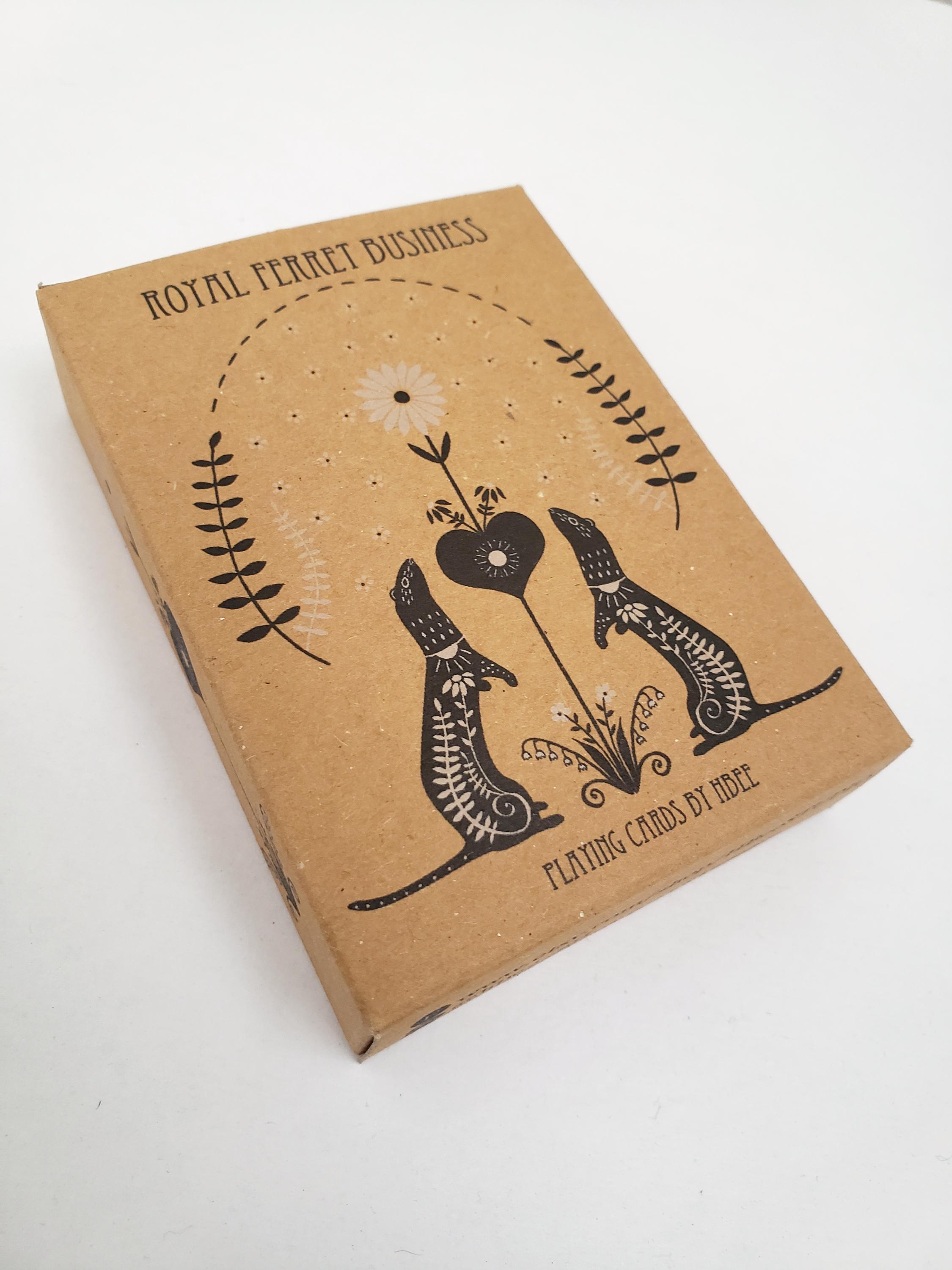 Royal Ferret Business Playing Cards - Etsy