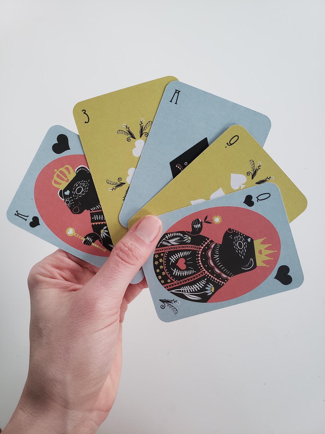 Royal Ferret Business Playing Cards - Etsy