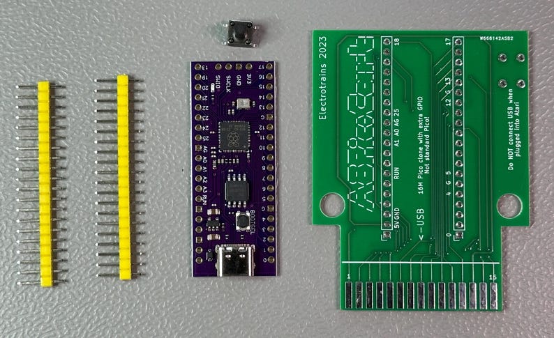 Atari 8-bit Pico Cartridge (a8picocart) for Loading Software and Games ...