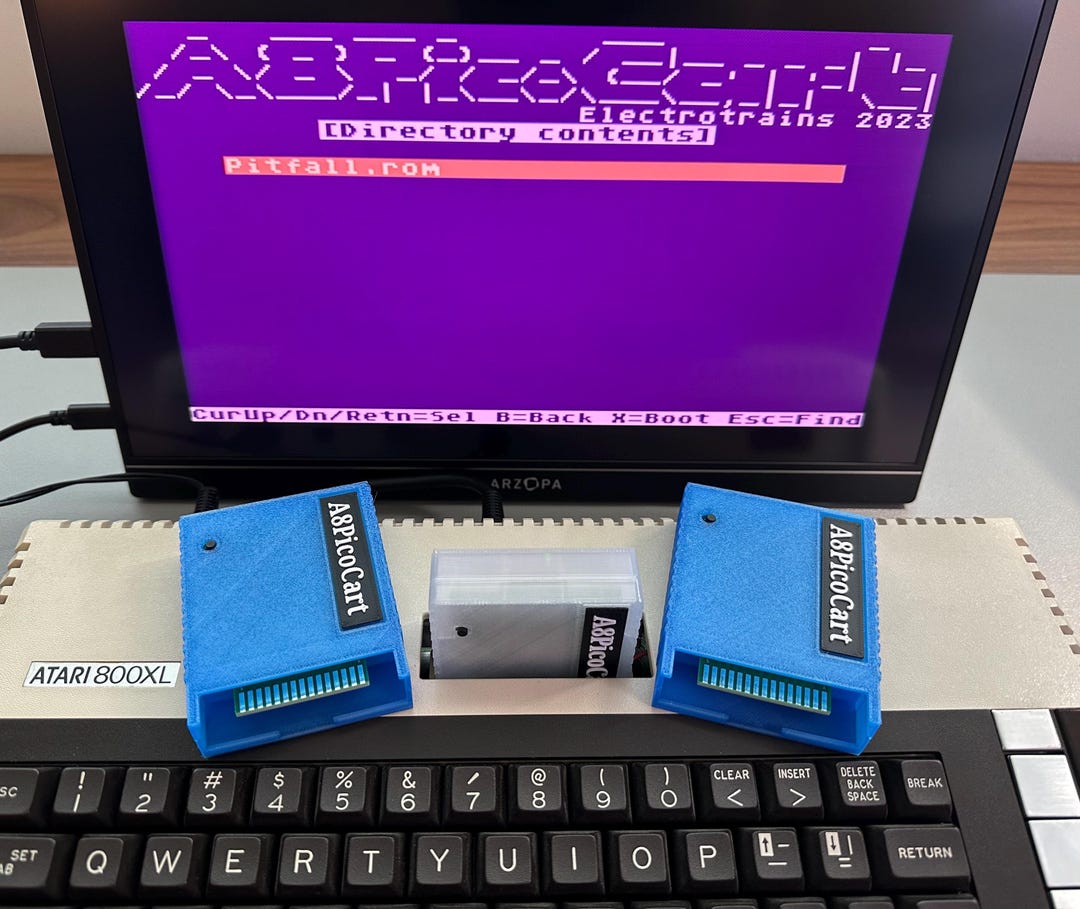 Atari 8-bit Pico Cartridge (a8picocart) for Loading Software and Games ...