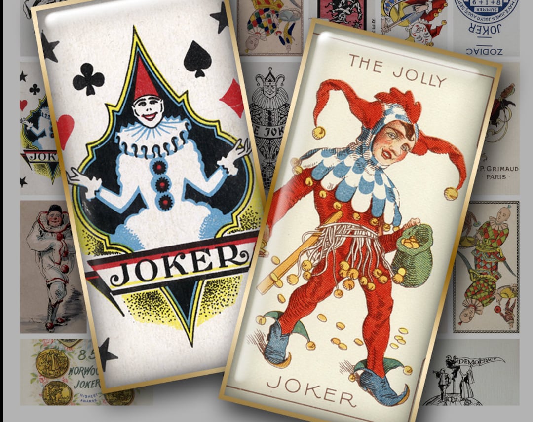 LITTLE JOKERS 1x2"...hi-quality, Ready to Print - Etsy