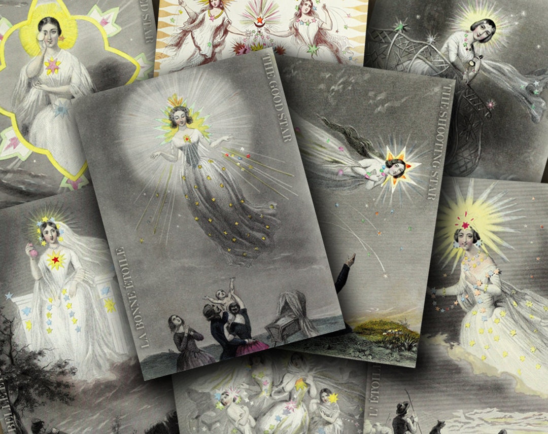 STAR FAIRIES 2.5"x3.5"...hi-quality, Ready to Print - Etsy