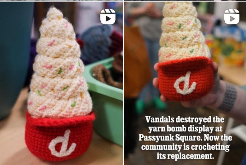 Crochet Pattern - Phillies Ice Cream Helmet - Etsy