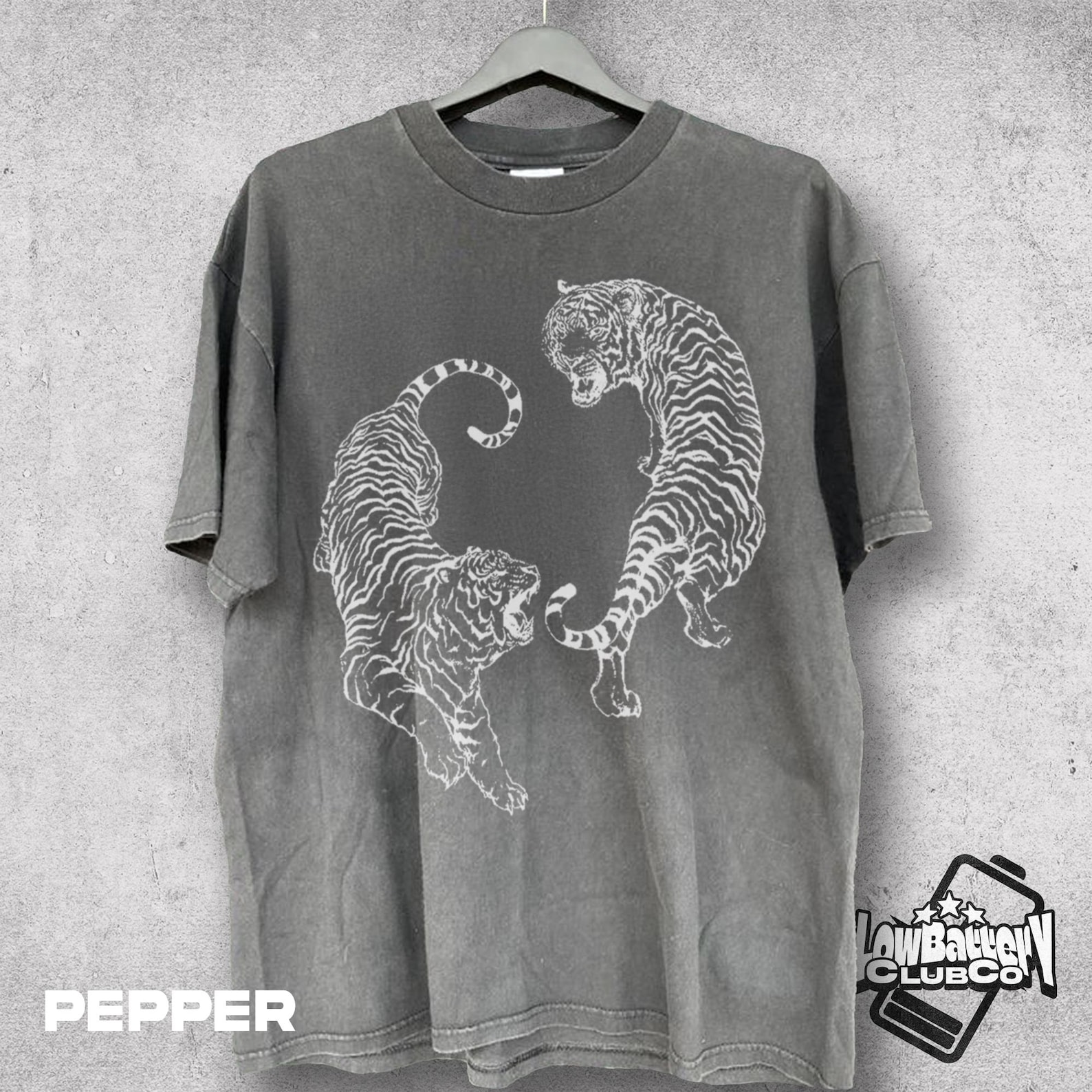 Retro Tiger Graphic Tee, Vintage Animal Shirt, Comfort Colors Classic ...