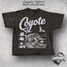 Retro Coyote T-shirt, Vintage Desert Wildlife Graphic Tee, Retro ...