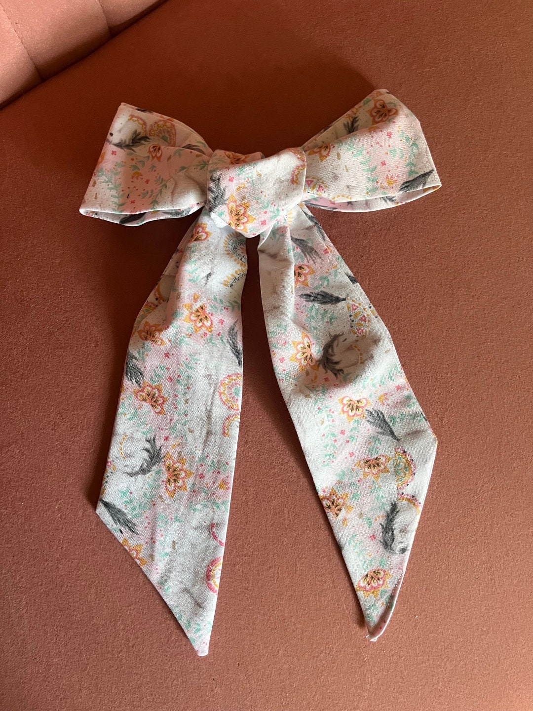 The Horse Girl Bow || Cottagecore Western Whimsical Hair Bow || - Etsy