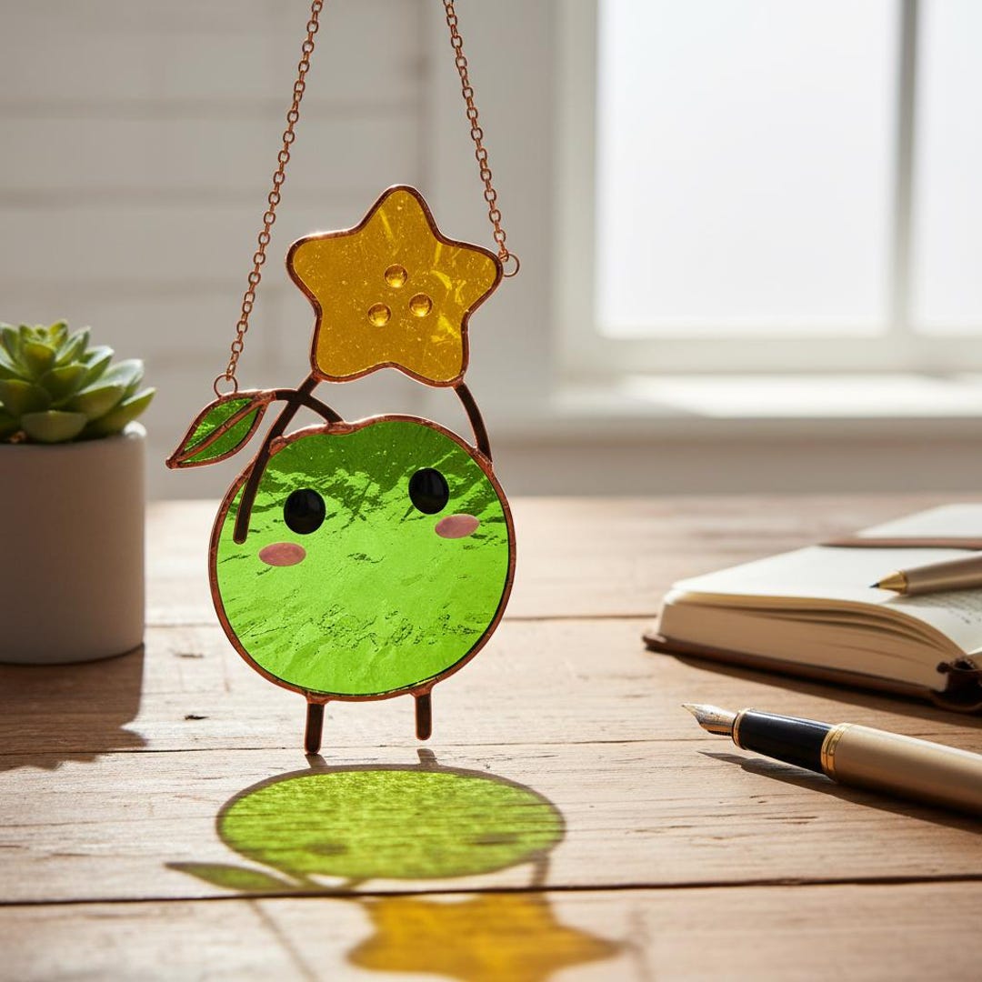 Stardew Valley Resin Suncatcher, Junimo Acrylic Window Hanging, Fan Art ...
