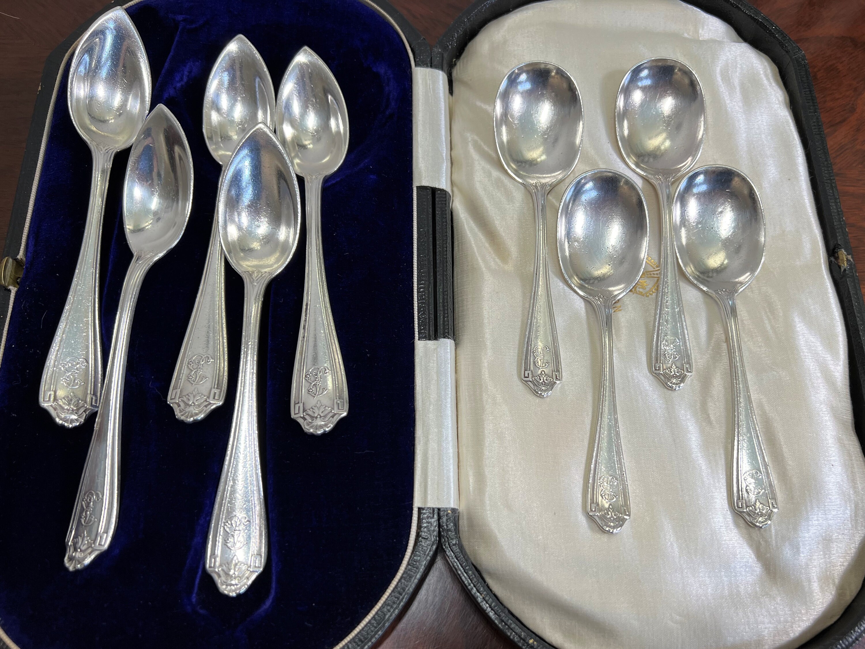 LOS ANGELES BILTMORE Hotel Silver Breakfast Silverware Grapefruit & Egg ...