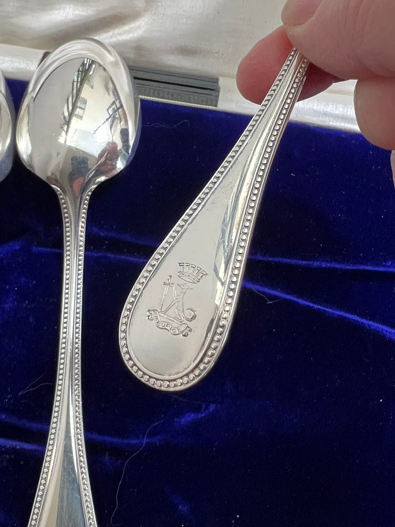 LE MEURICE PARIS Christofle Teaspoon Set French Hotel Silver Plate - Etsy