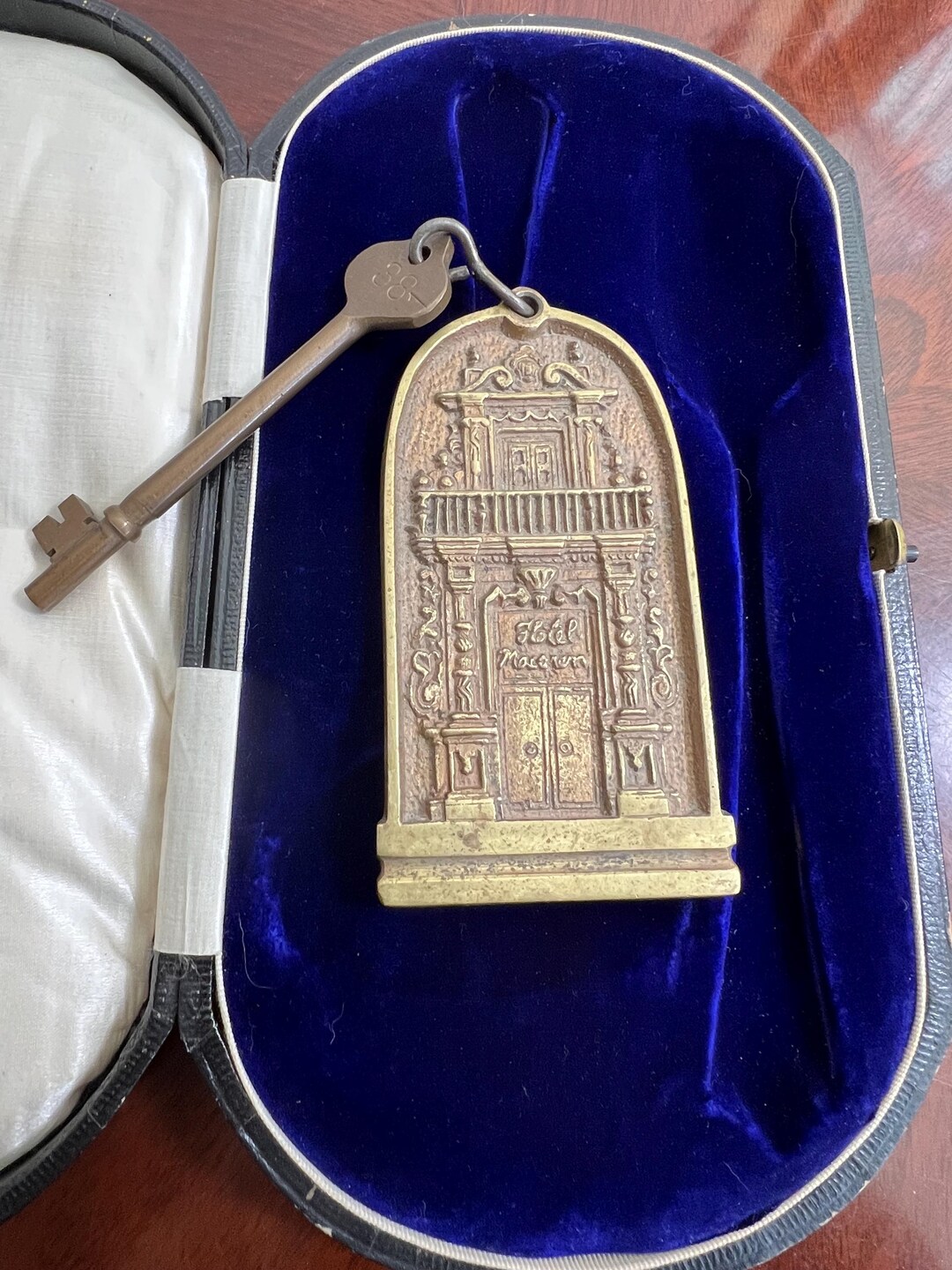 HOTEL KEY FOB Spain Macarena Hotel Seville Vintage Architecture Key Fob ...