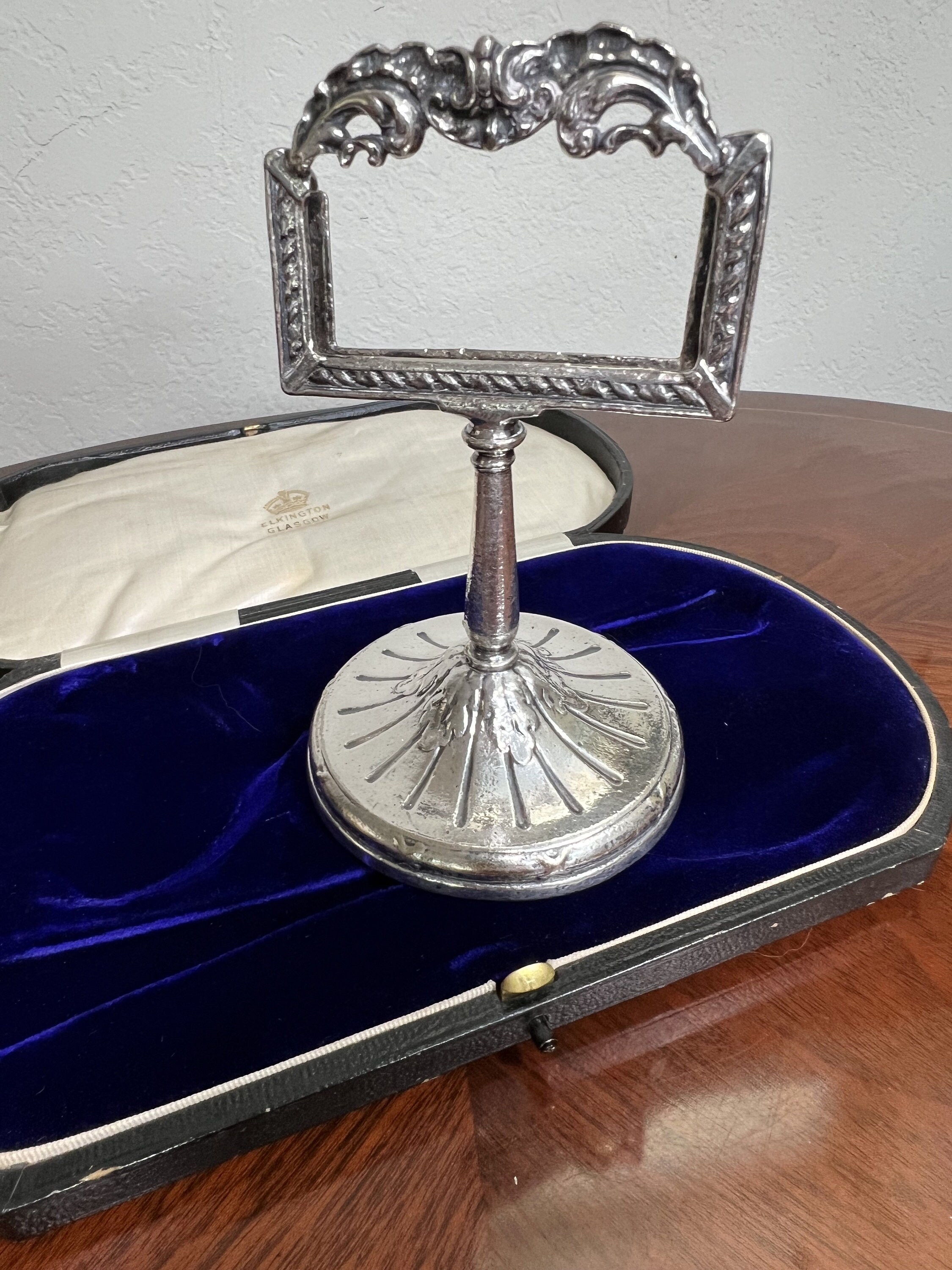 BILTMORE HOTEL SILVER Table Reservation Stand Menu Holder Circa 19OO - Etsy