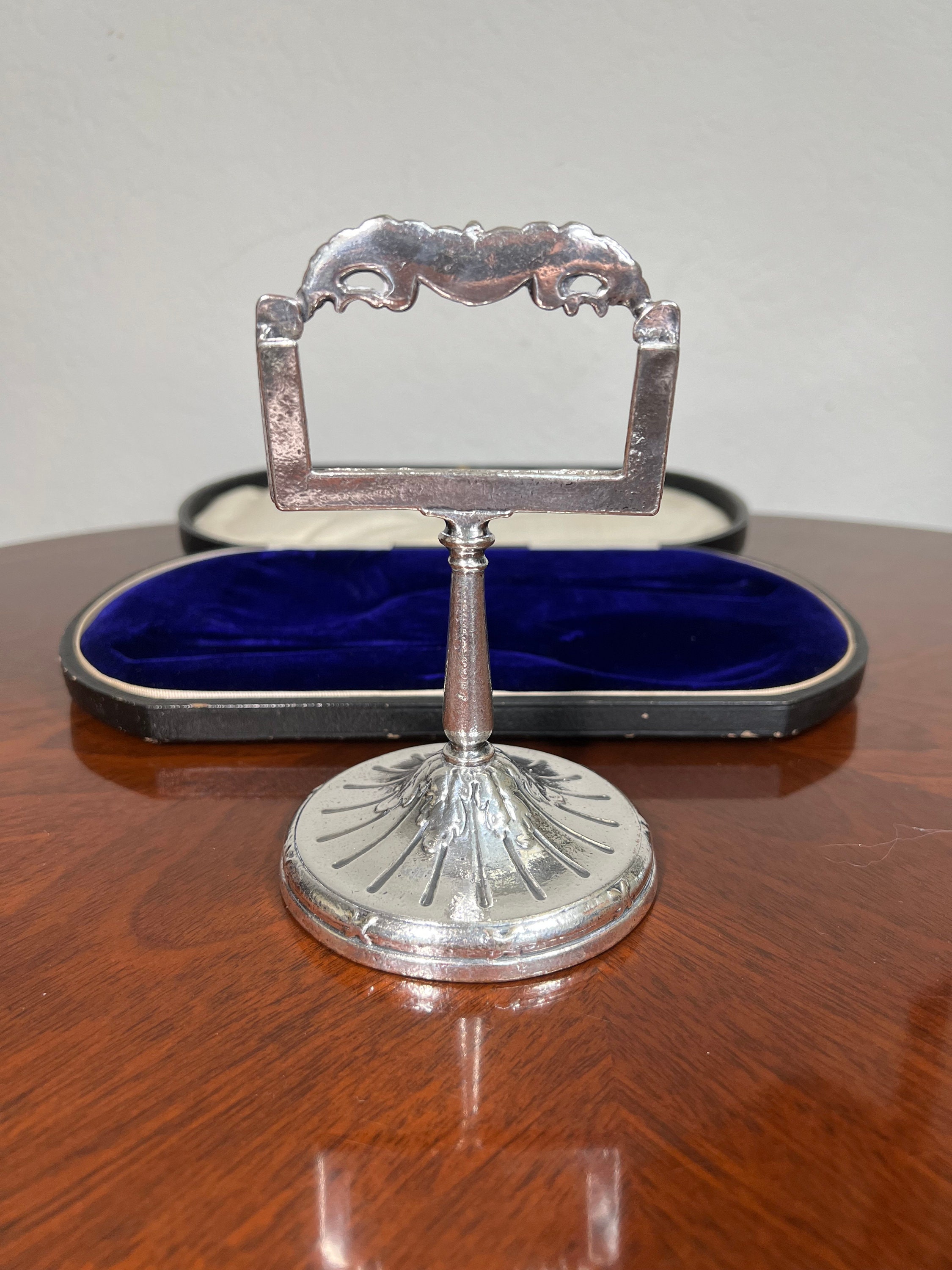 BILTMORE HOTEL SILVER Table Reservation Stand Menu Holder Circa 19OO - Etsy