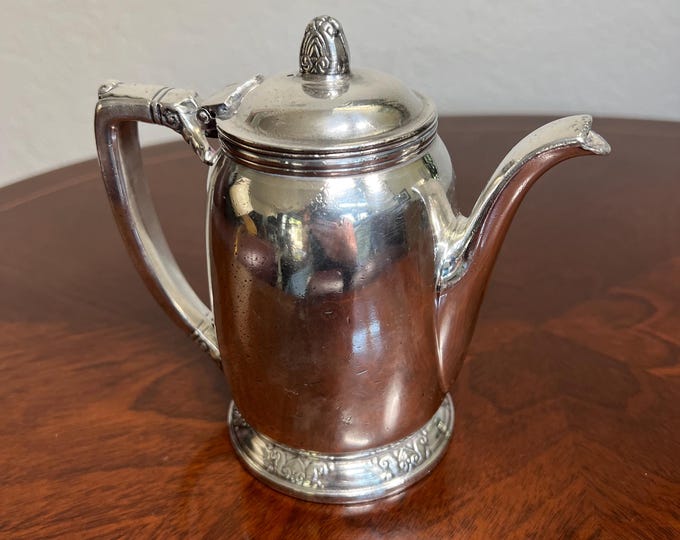 WALDORF ASTORIA TEAPOT Hotel Silver Plate Single Serve Tea Pot - Etsy