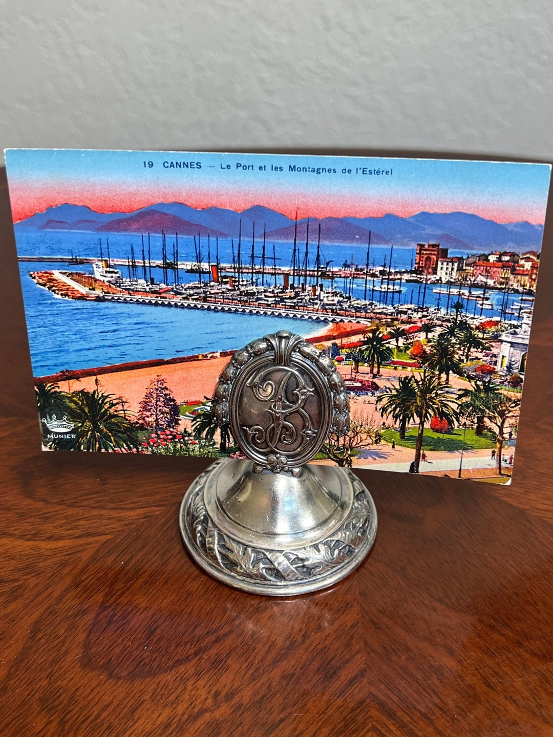 BILTMORE HOTEL SILVER Table Stand Reservation Holder Circa 193O - Etsy