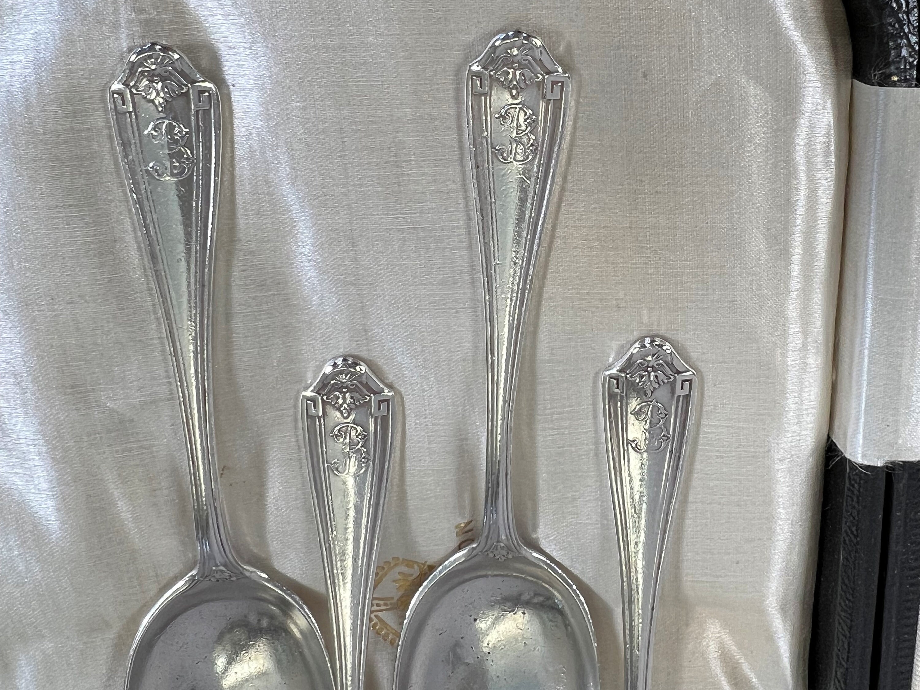 LOS ANGELES BILTMORE Hotel Silver Breakfast Silverware Grapefruit & Egg ...